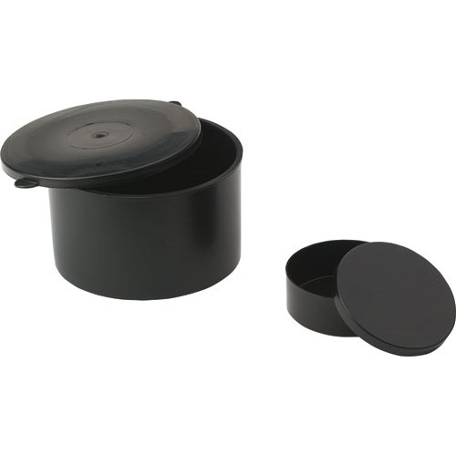 3M 4012 Conductive Round Container with CoveR, 3.38" D x .88" H ...