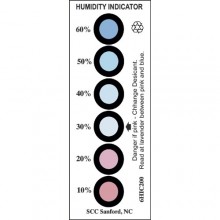 3M 6HIC200 10, 20, 30, 40, 50, 60% Humidity Indicator Cards, 100/Can ...