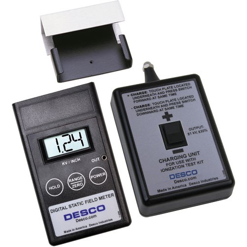 Desco 19493 Static Field Meter and Ionization Test Kit - Comtrade Store