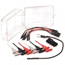 TPI MC6 Micro Test Clips, Assorted (2 red, 2 black and 2 gray) plus ...