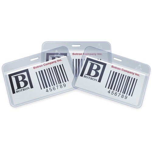 Botron BH120 ESD SAFE CLIP ON ID HOLDER VERTICAL - Comtrade Store